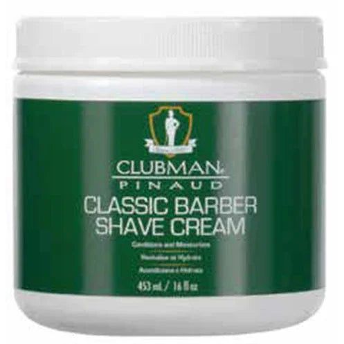 Clubman Classic Barber Shave Cream 16oz – Empire Barber Supply
