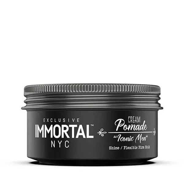 Immortal Cream Pomade "Iconic Man" 5.07oz – Empire Barber Supply