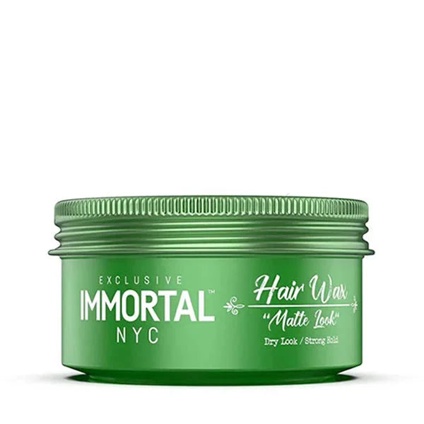 Immortal "Matte Look" Hair Wax 5.07oz – Empire Barber Supply